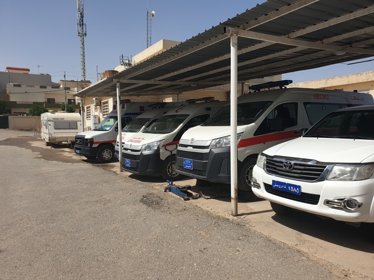 Basic Life Support Training for Ambulance Drivers in Dohuk - cadus.org
