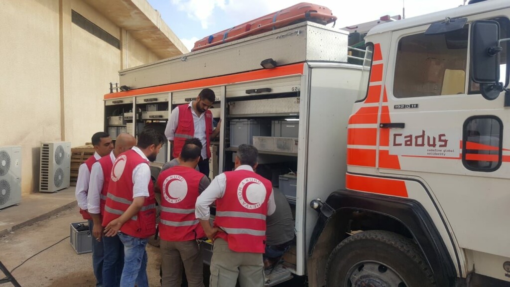 First training of the Mobile Hospital for the new owners - cadus.org